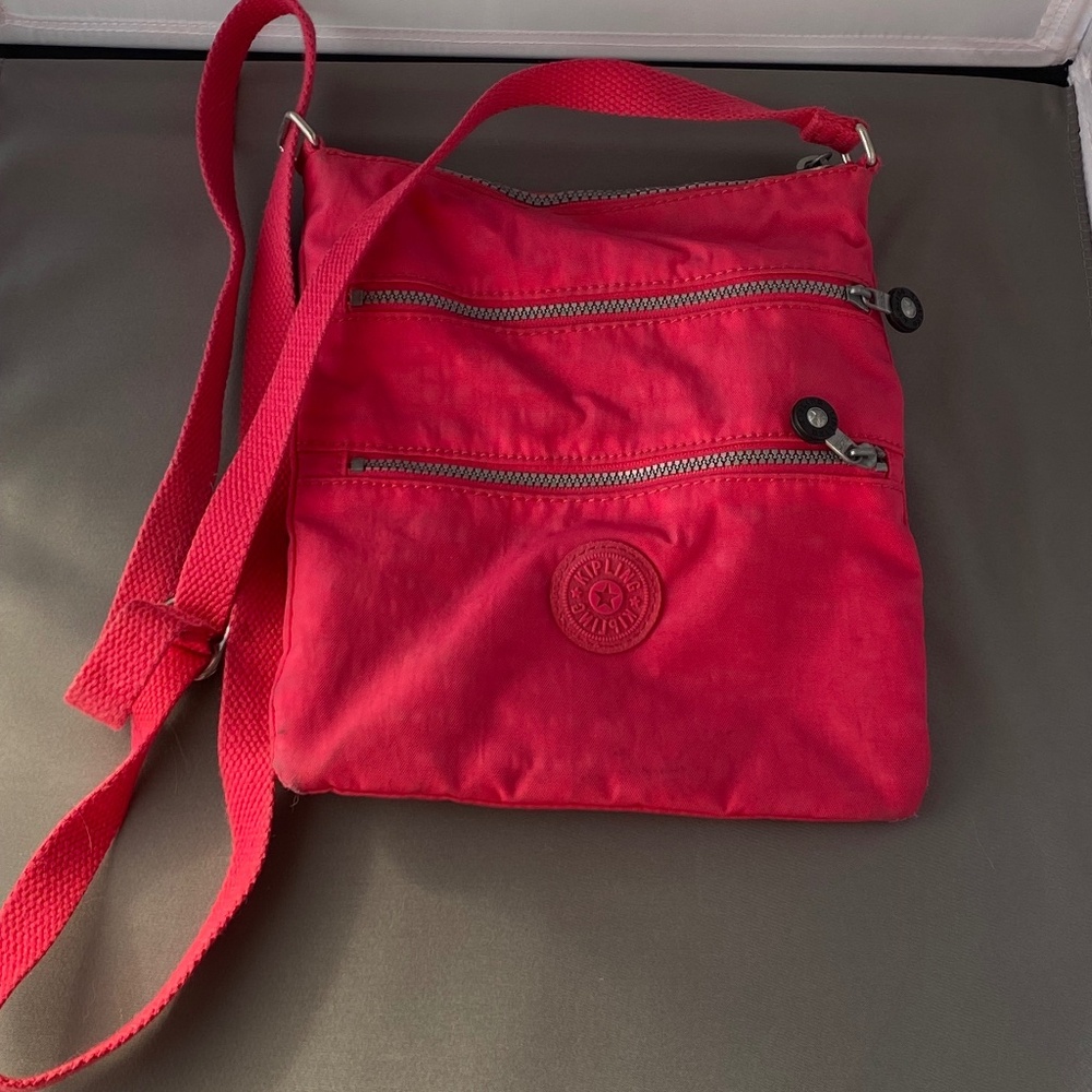 Kipling Keiko Hot Pink Crossbody Bag - Gem